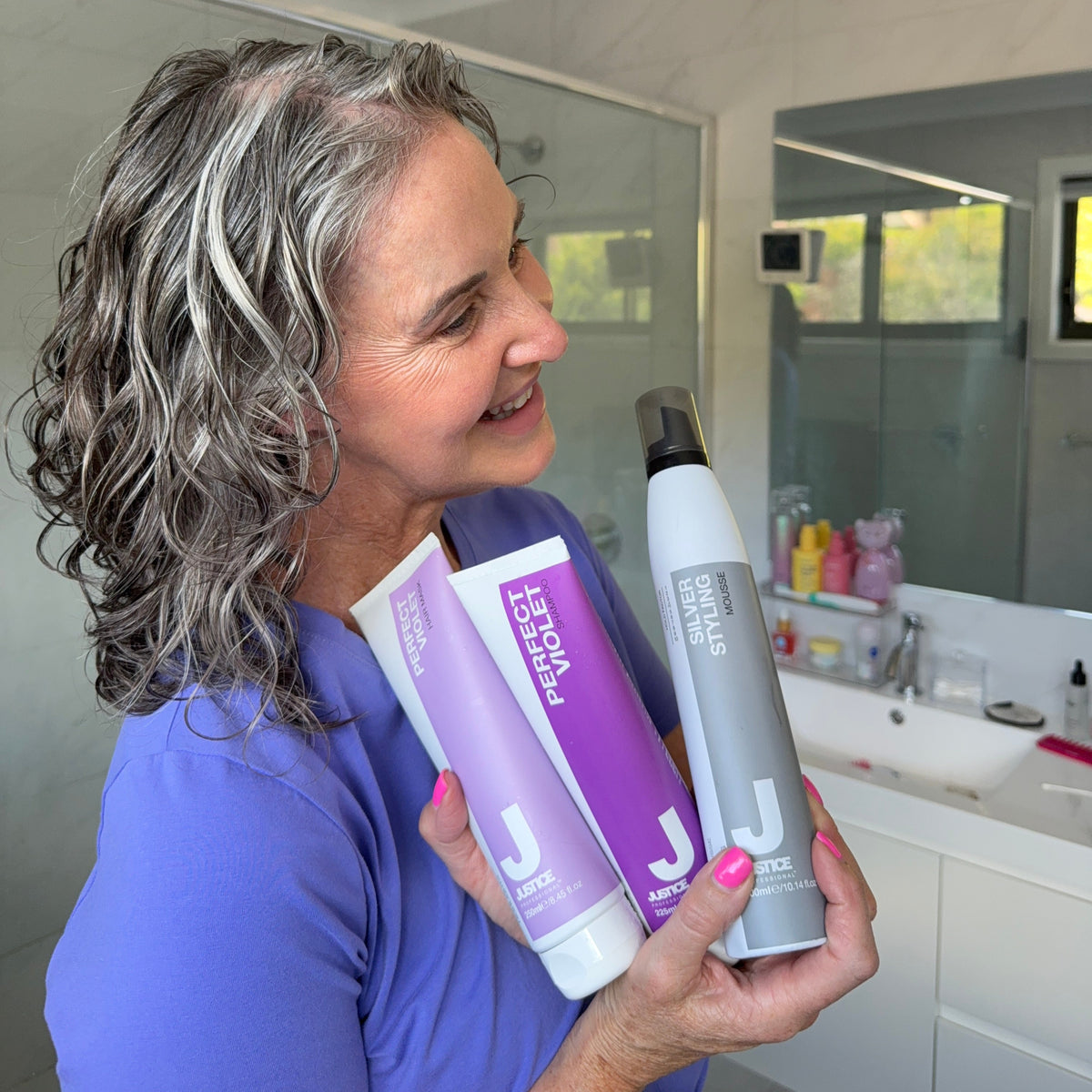 Violet Hair Mask - 250ml | JUSTICE Haircare AU & NZ